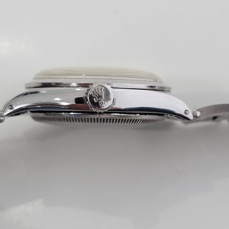 Mens Rolex Oyster Perpetual Ref 6284 Bubbleback Automatic 1950s Swiss ...