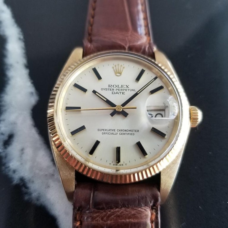 Men's Rolex Oyster perpetual Ref.1503 14k Gold Automatic, circa 1970s ...