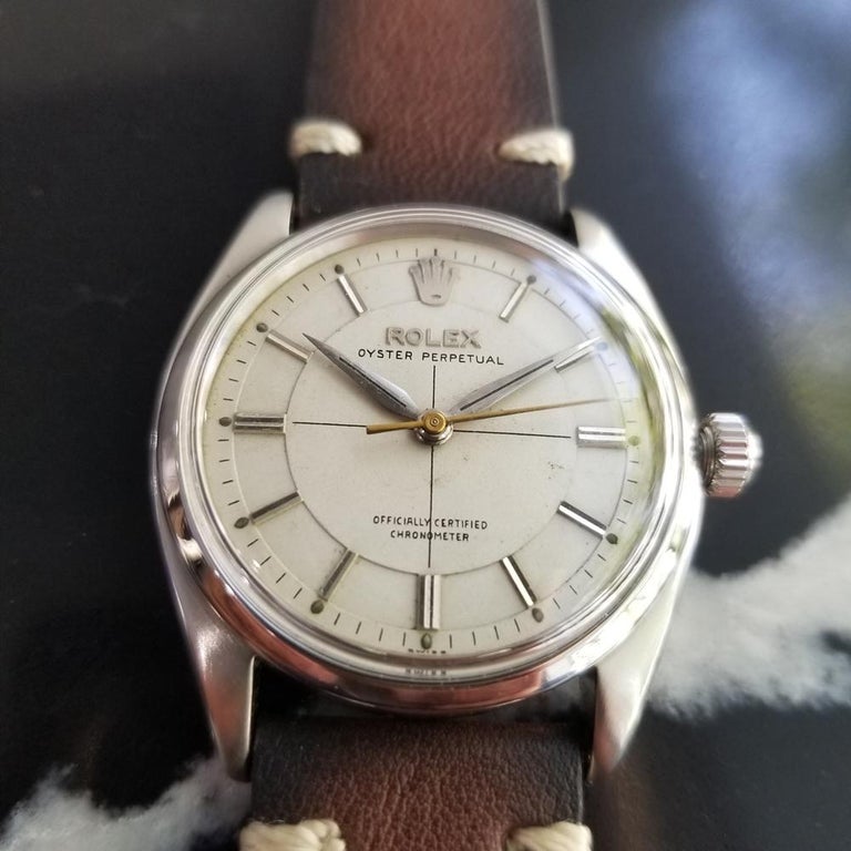 Men's Rolex Oyster Perpetual Ref.6564 Automatic, c.1950s Swiss Vintage ...