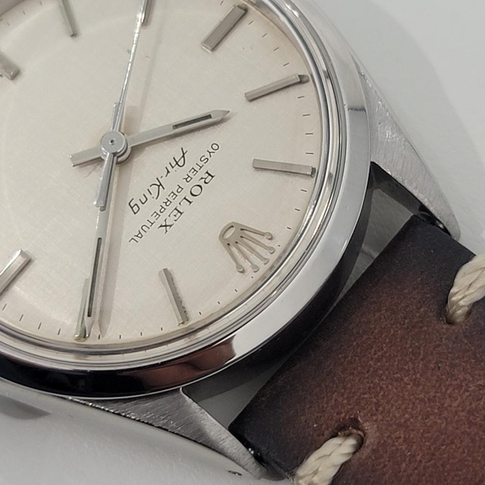 Mens Rolex Oyster Precision 5500 Air King Automatic 1960s Vintage ...