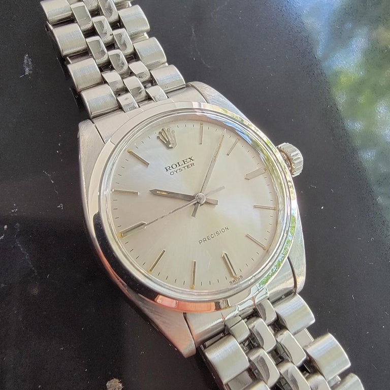 Mens Rolex Oyster Precision Ref 6426 Hand-Wind c1960s Swiss Vintage ...