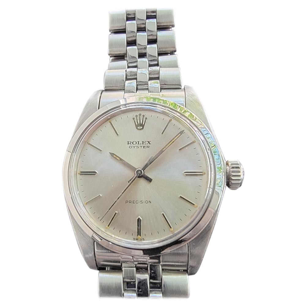 ROLEX Yellow Gold Precision Wristwatch ref.8940, 1960s For Sale at 1stDibs