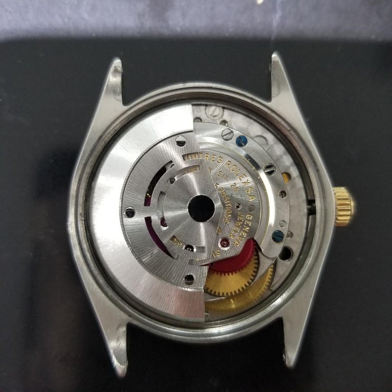 Mens Rolex Oyster 1005 14k Gold SS Automatic Coca Cola Dial 1970s ...