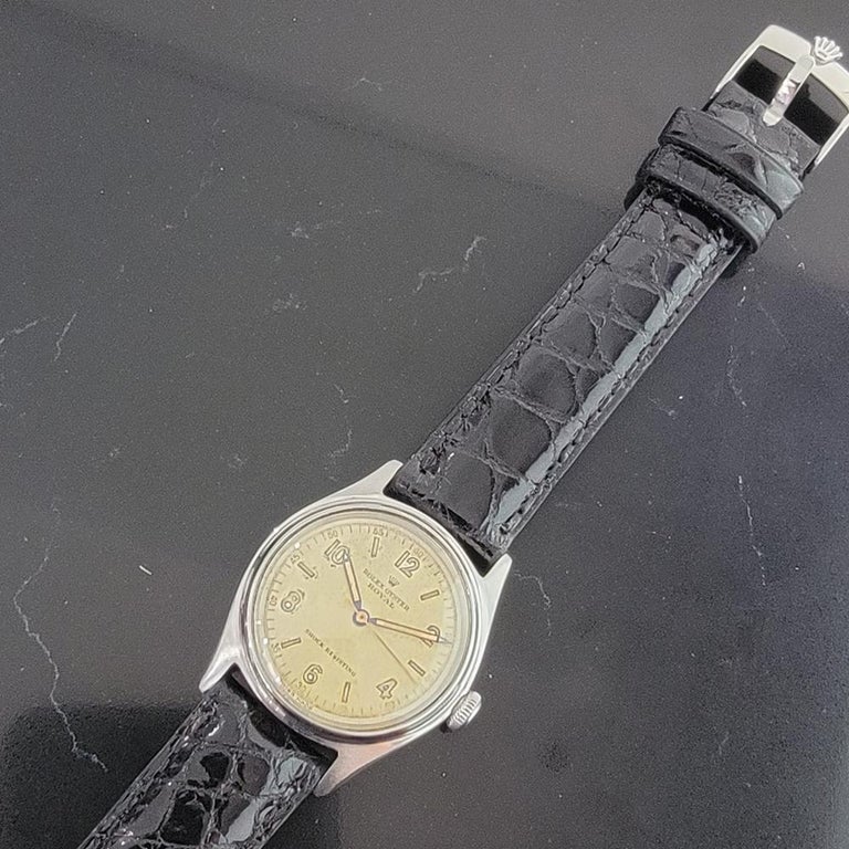 Mens Rolex Oyster Royal Ref 4444 Manual Wind 1940s Vintage Swiss RA159 ...