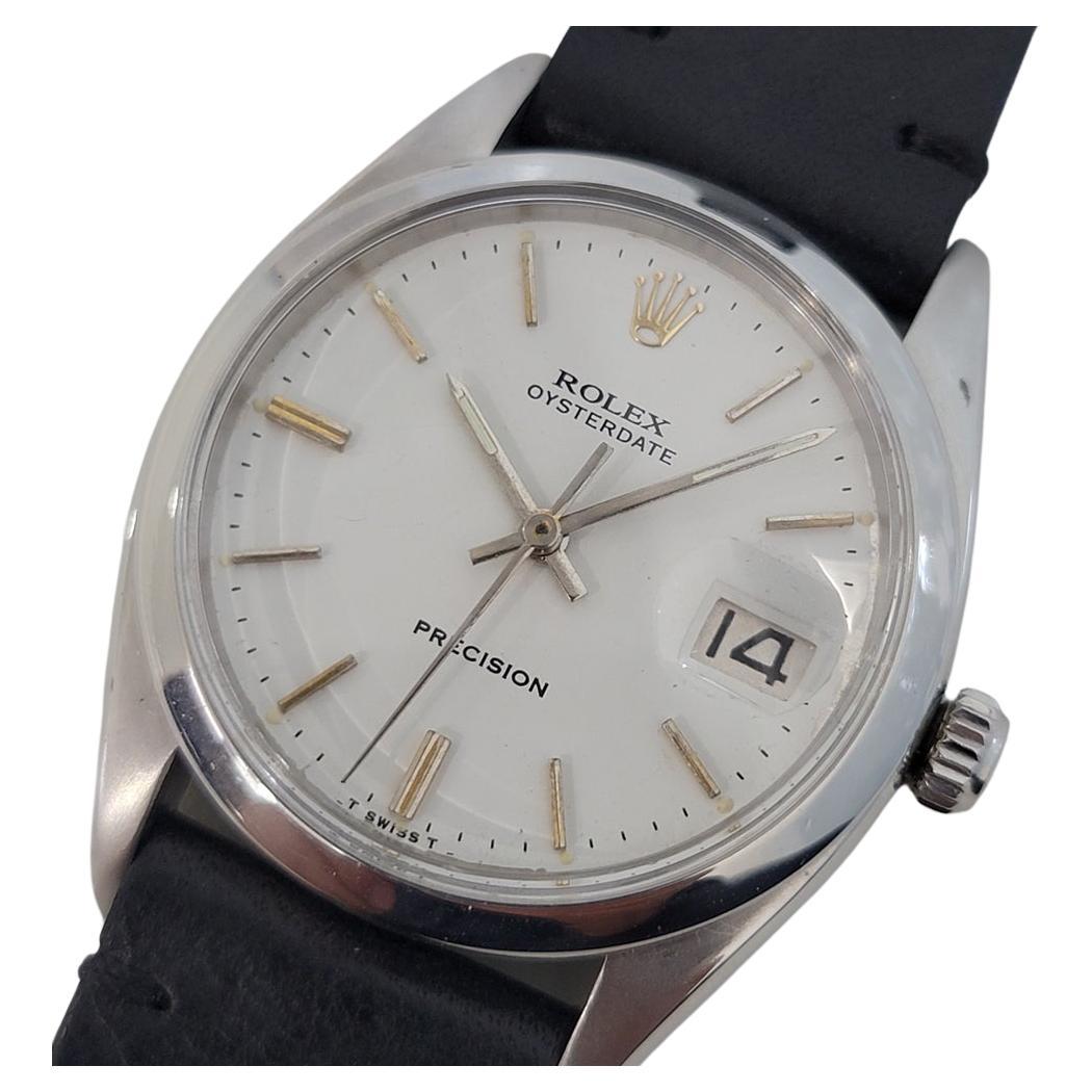 Rolex Precision, 14ct Gold, c1945. at 1stDibs