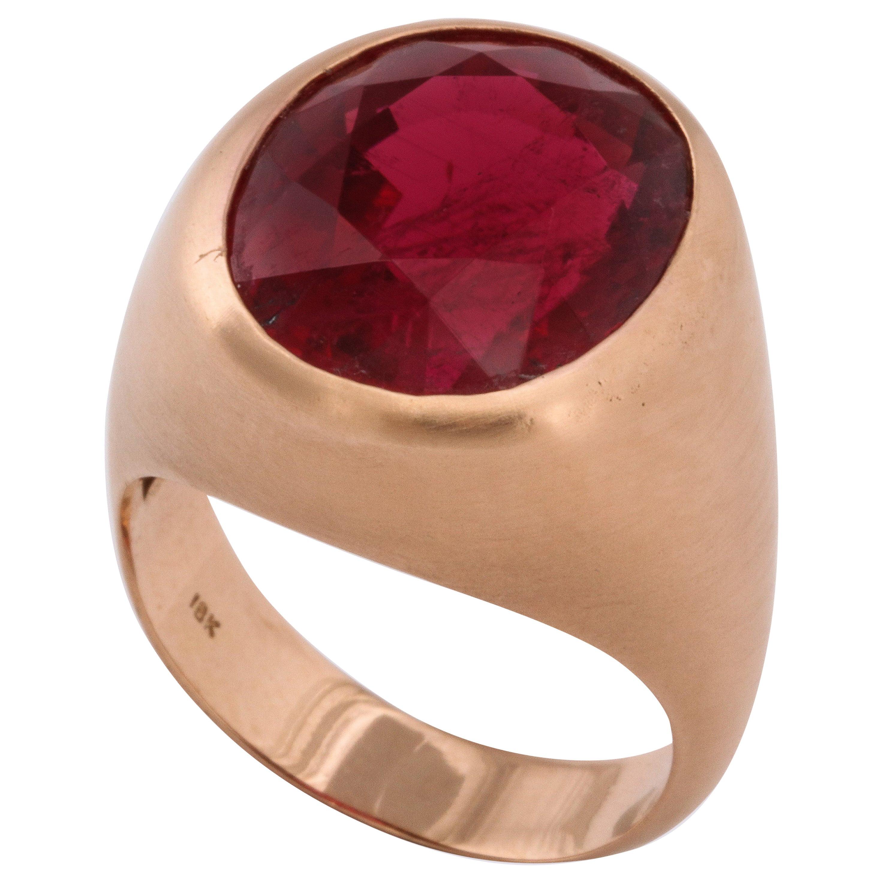 Russian Art Nouveau Gold Lapis Men's Ring at 1stDibs