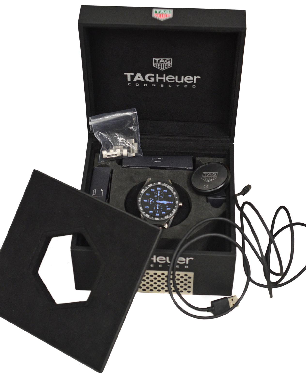 Men's TAG Heuer Connected Titanium Digital Rechargeable Watch at ...