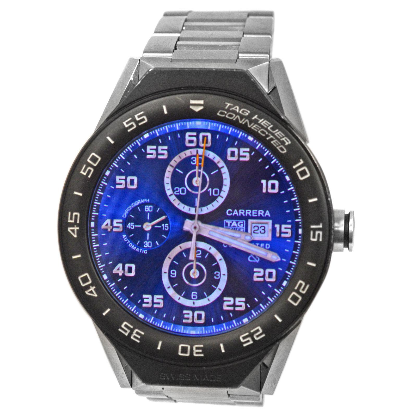 Men's TAG Heuer Connected Titanium Digital Rechargeable Watch at ...