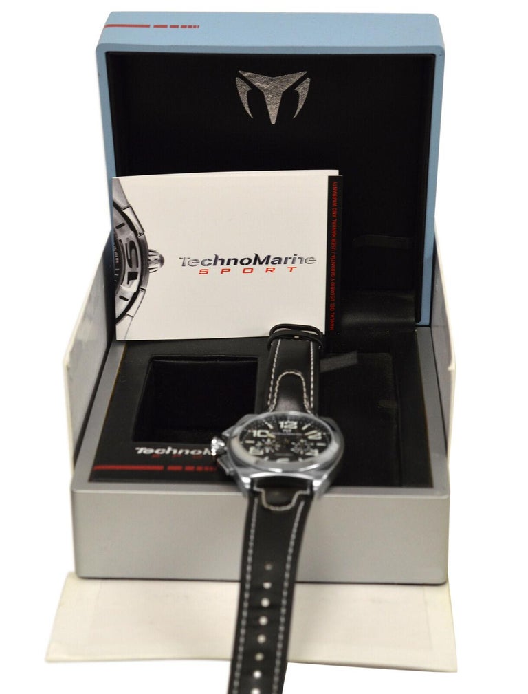 Men's Technomarine US Navy Nautilus NAUT02 Steel Quartz Watch For Sale ...
