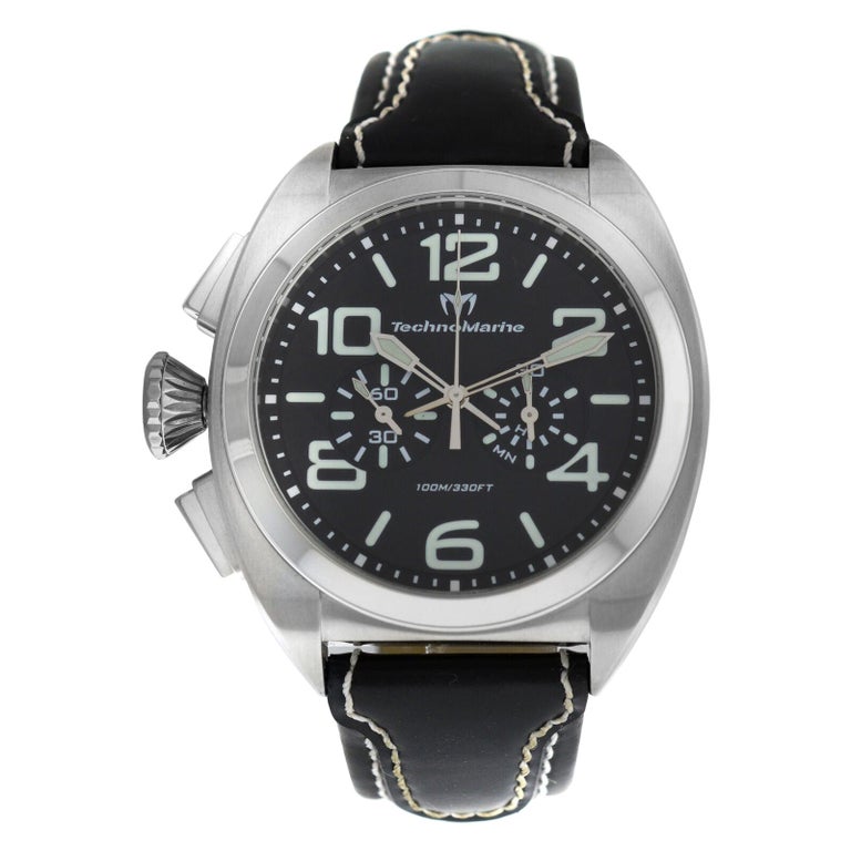 Men's Technomarine US Navy Nautilus NAUT02 Steel Quartz Watch For Sale ...