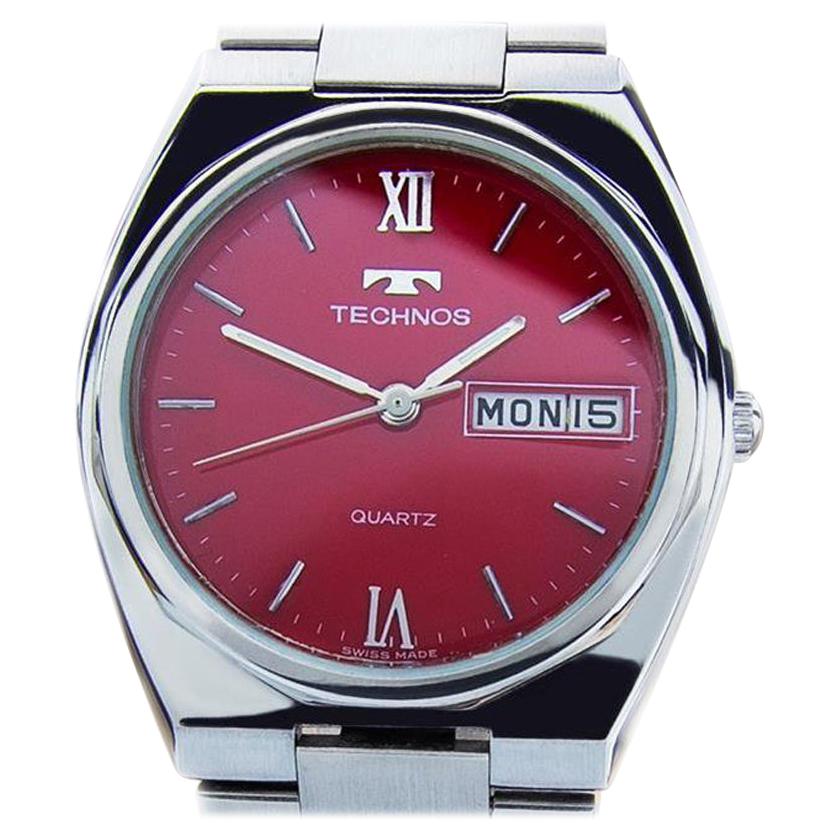 Ladies Technomarine Techno Diamond Day Date Quartz Watch For Sale at ...