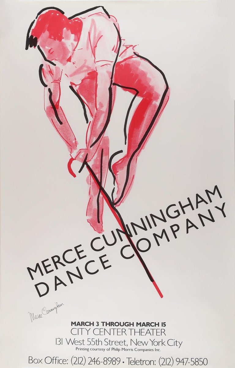 Merce Cunningham - "Merce Cunningham Dance Company" For Sale at 1stDibs