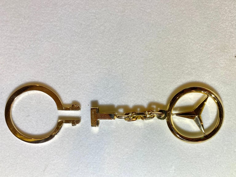 Mercedes Benz Key Chain For Sale at 1stDibs | mercedes benz diamond pendant