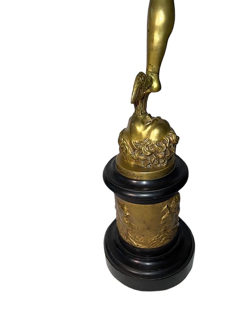 Mercury Bronze Dore Sculpture For Sale at 1stDibs