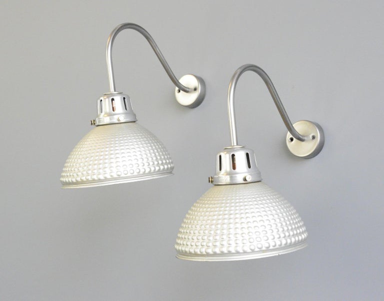 Mercury Glass Wall Lights by Morco, Circa 1920s For Sale at 1stDibs