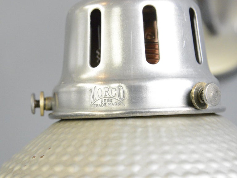 Mercury Glass Wall Lights by Morco, Circa 1920s For Sale at 1stDibs