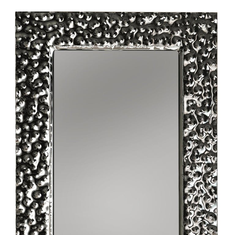 Mercury Rectangular Mirror For Sale at 1stDibs