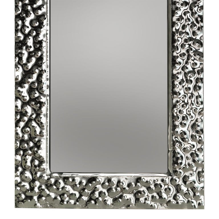 Mercury Rectangular Mirror For Sale at 1stDibs