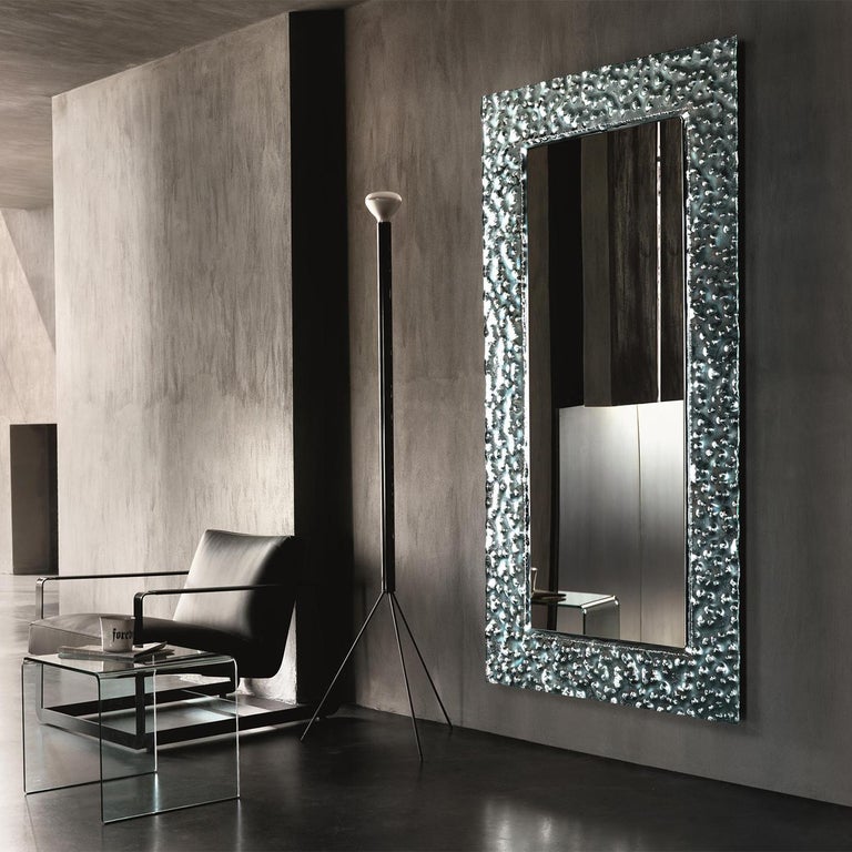 Mercury Rectangular Mirror For Sale at 1stDibs