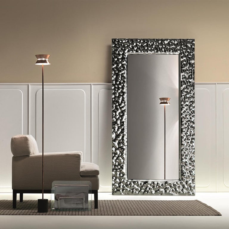 Mercury Rectangular Mirror For Sale at 1stDibs