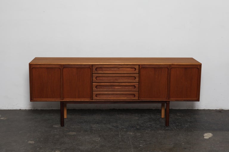 Meredew English Teak Low Sideboard, 1960s at 1stDibs | meredew ...