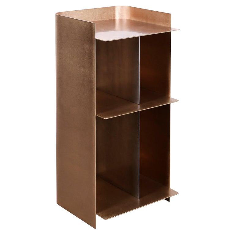 Merging Metals Drinks Cabinet 83-1 by Marcin Rusak, Bronze / Zinc ...