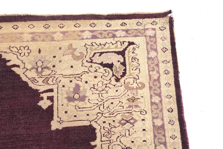 Merhaban Antique Indo Agra Rug For Sale at 1stDibs