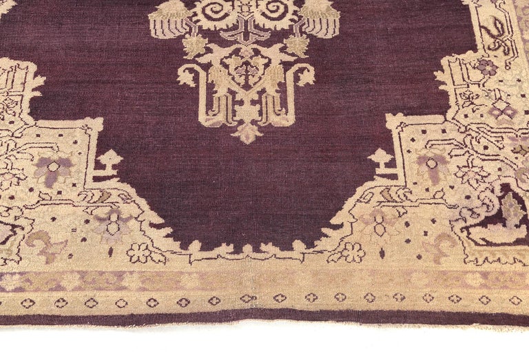 Merhaban Antique Indo Agra Rug For Sale at 1stDibs