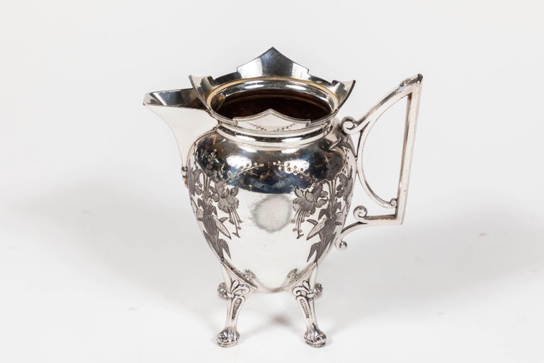 Meriden Britannia Company Victorian Silver Plate Coffee Set For Sale at ...