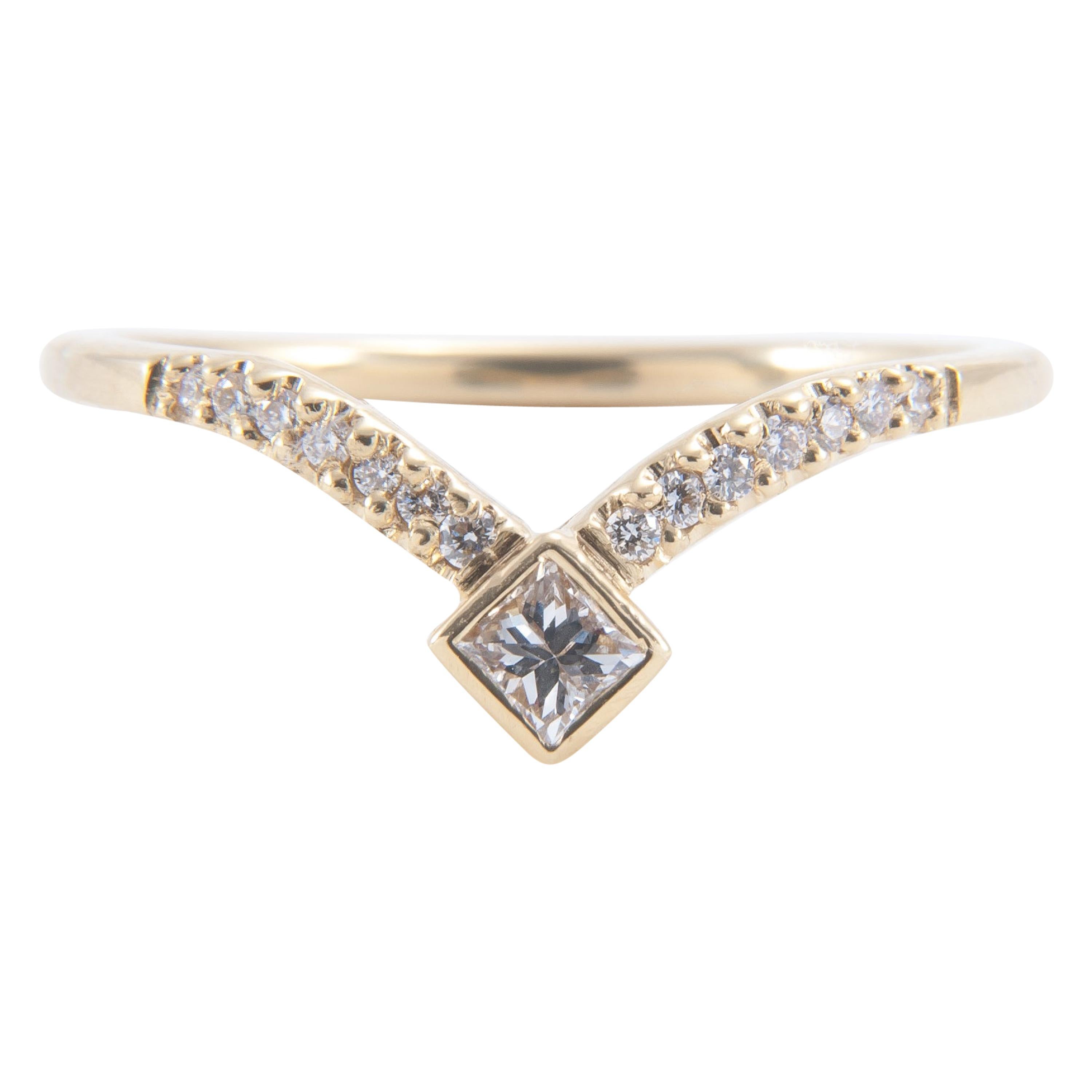 Diamond Doublet Band For Sale (Free Shipping) at 1stDibs