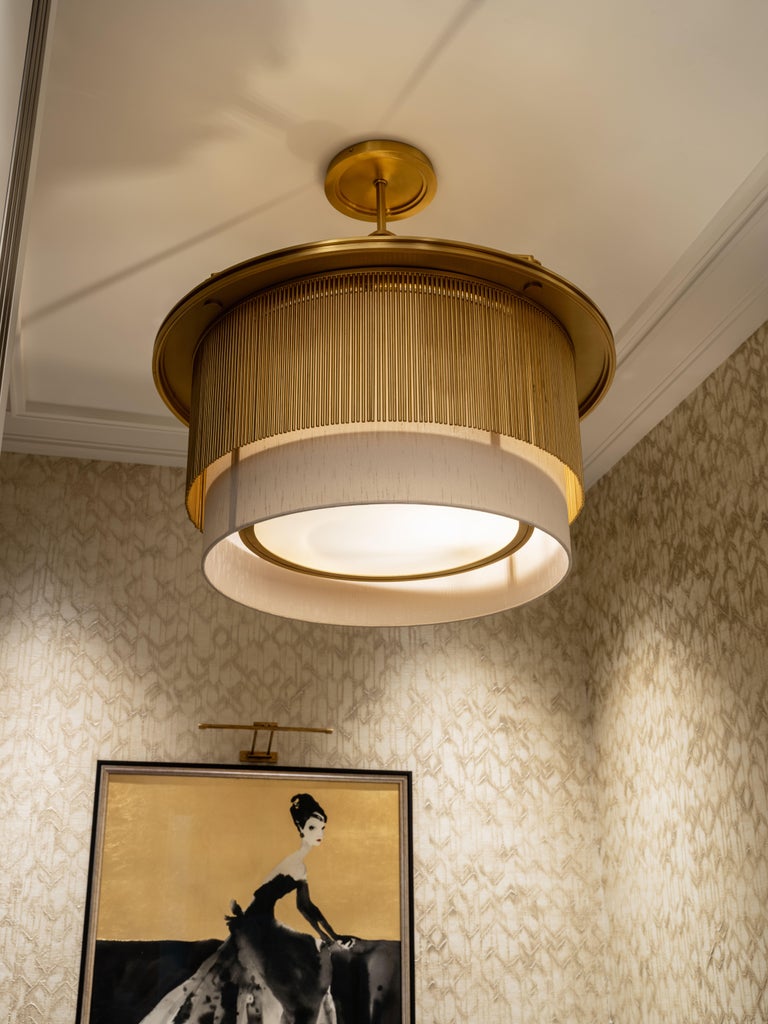 Meridian Modern Small Round Chandelier For Sale at 1stDibs | modern ...