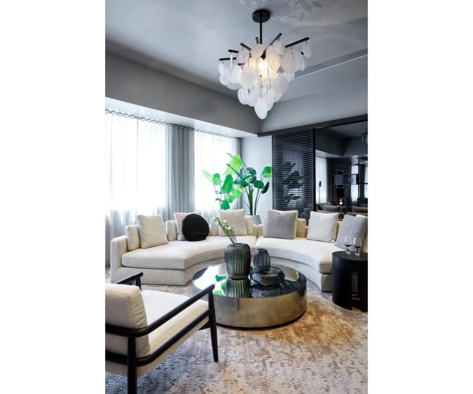 Meridiani Harold Sectional Round Sofa Andrea Parisio For Sale at 1stDibs