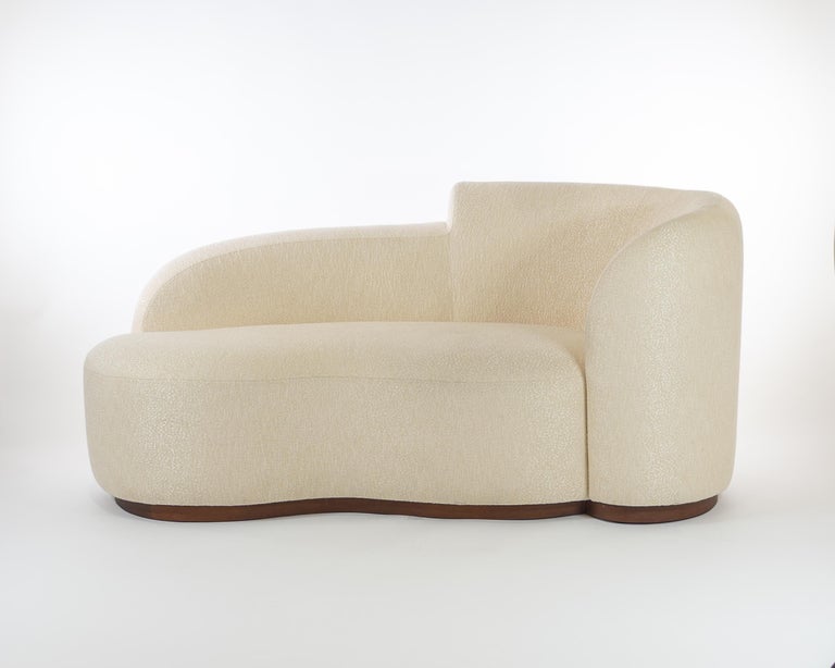 Meridienne Moderne En Merisier For Sale at 1stDibs