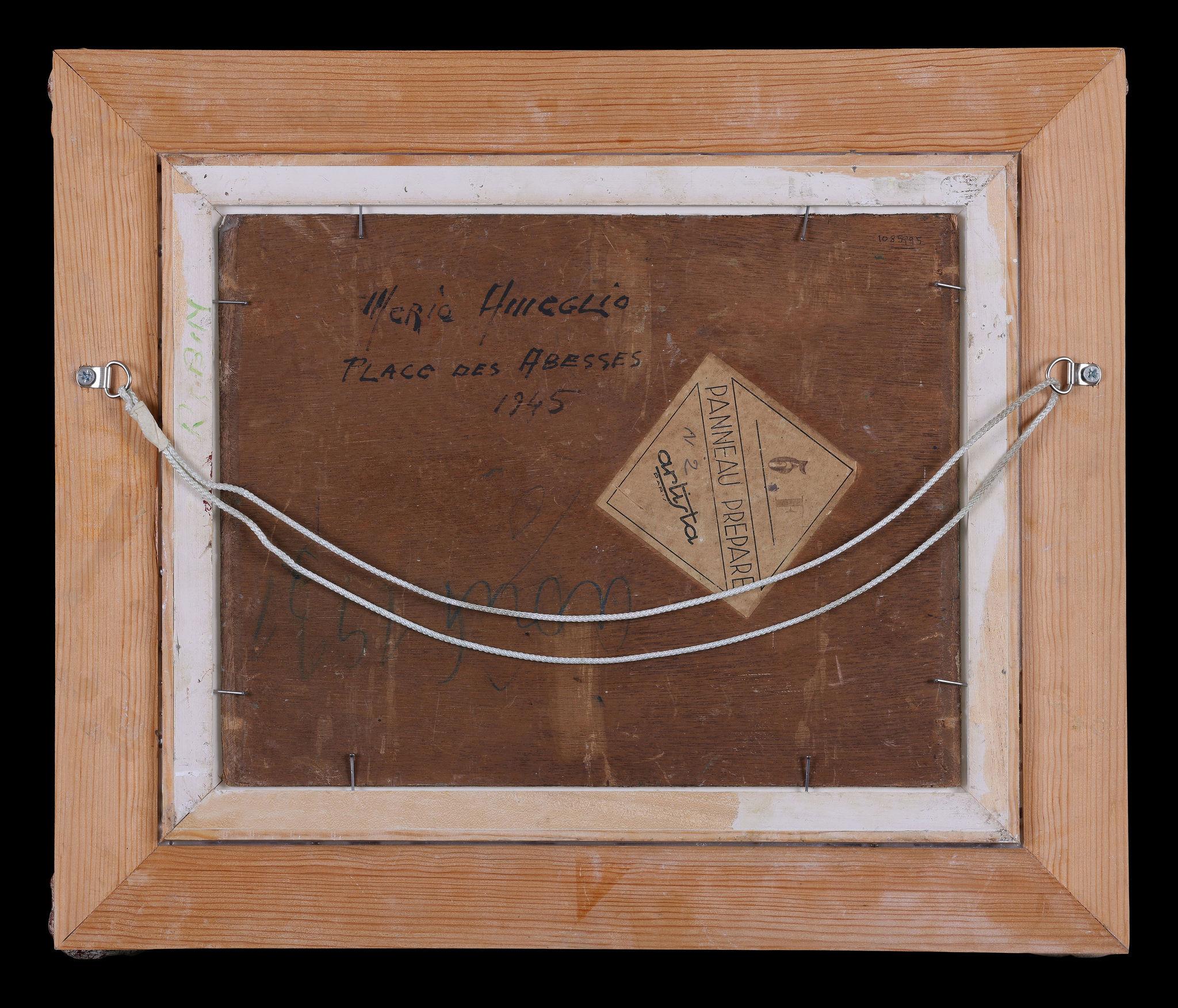 Merio Ameglio, 1897-1970 - Place Des Abbesses, Paris For Sale at 1stDibs