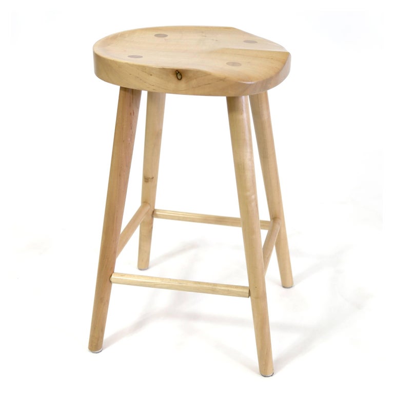 Merlin Ambrosia Maple Bar Stool, a Set of Six For Sale at 1stDibs ...