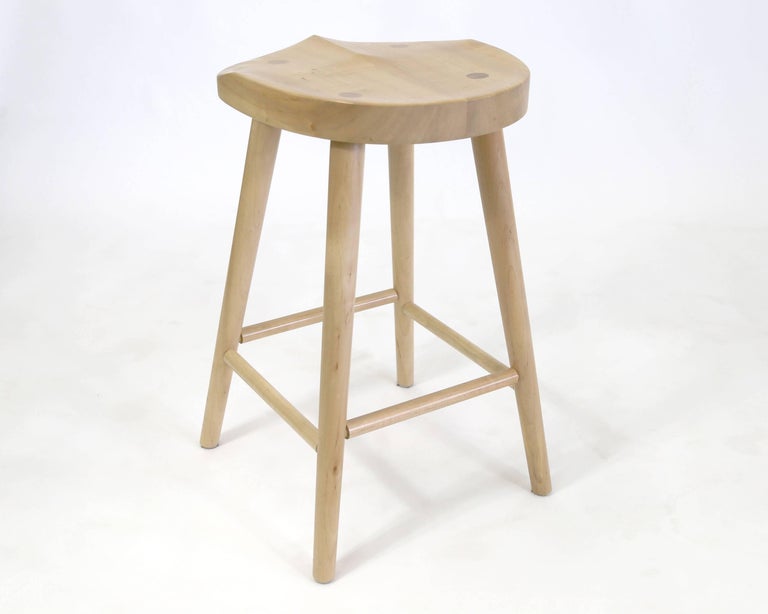 Merlin Ambrosia Maple Bar Stool, a Set of Six For Sale at 1stDibs ...