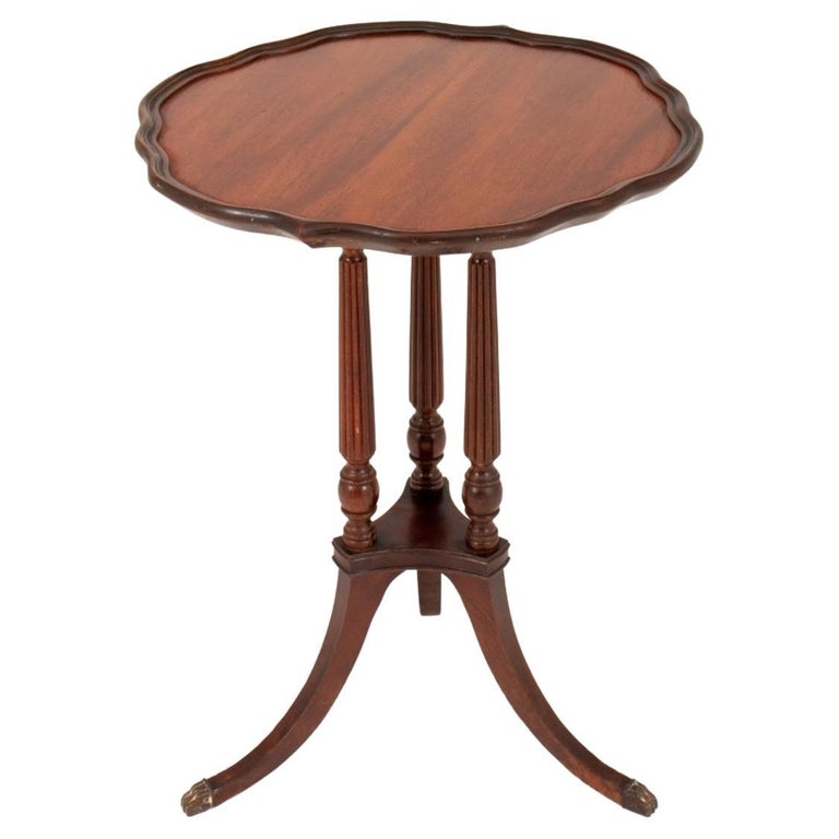 Mersman Hardwood Side Table For Sale at 1stDibs