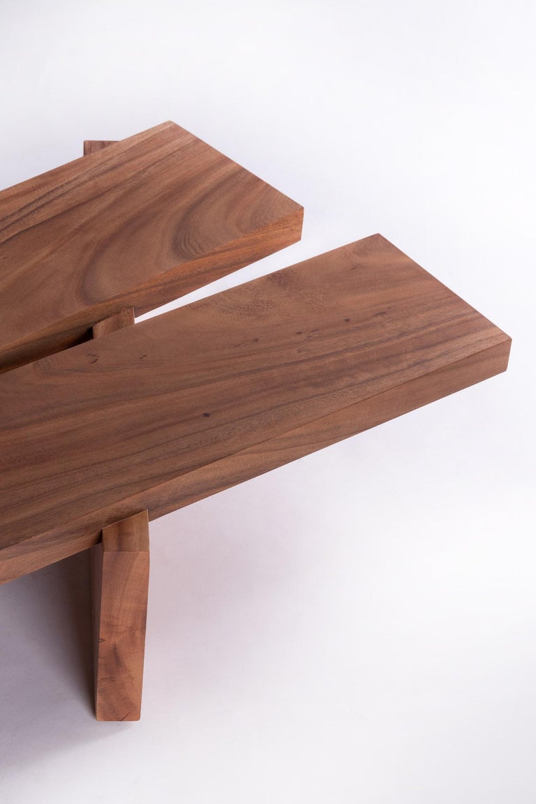 Mesa, Natural Acacia Wood Low Table For Sale at 1stDibs