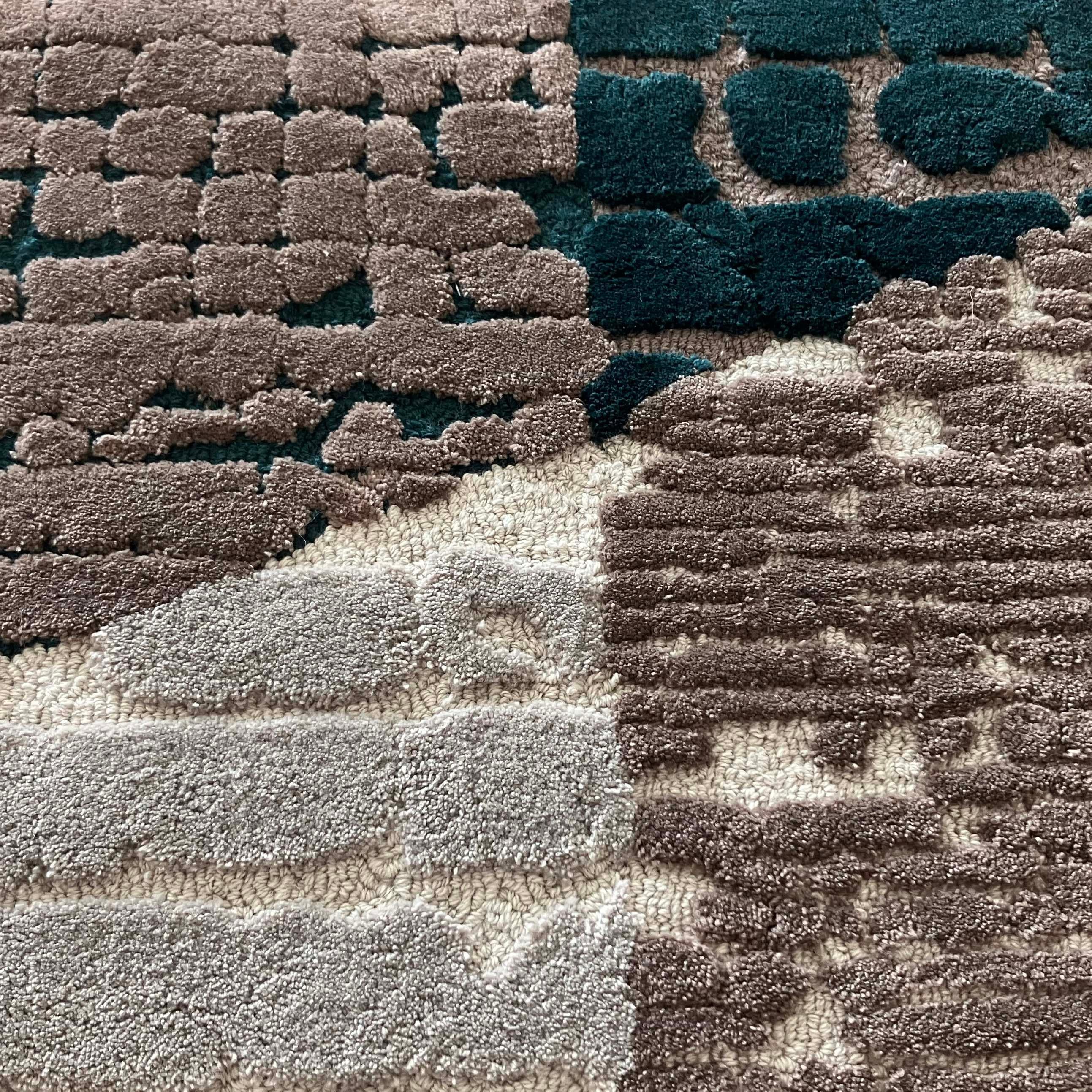 MESANPAR hand-tufted rug by Antilla Di Lauro For Sale at 1stDibs