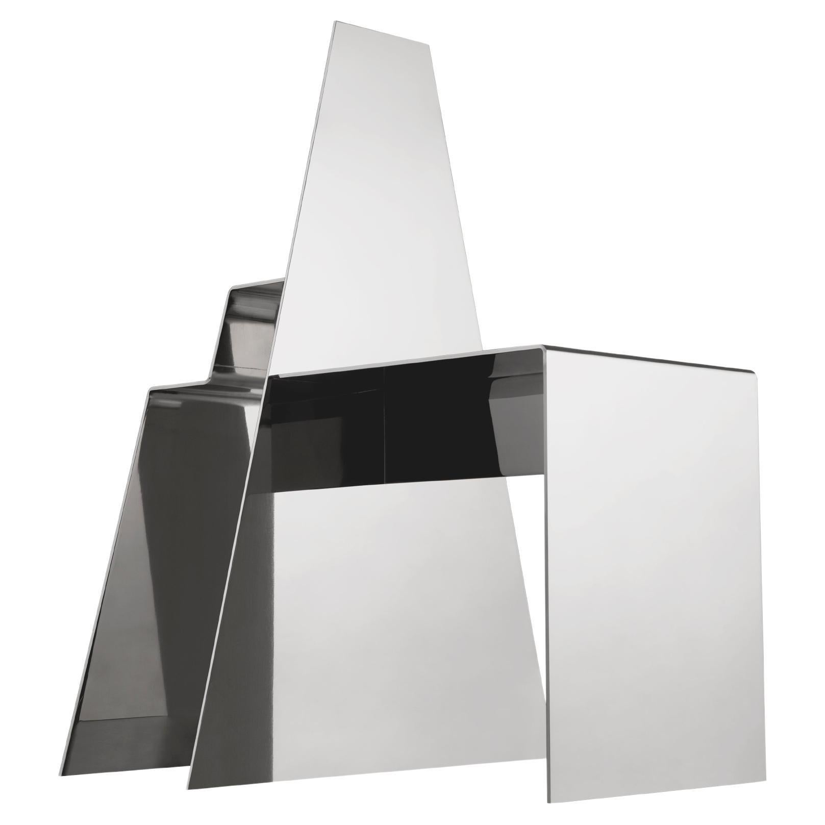 Mesoamerican Series - Tikal // Mirror Polished Inox Steel Chair For ...