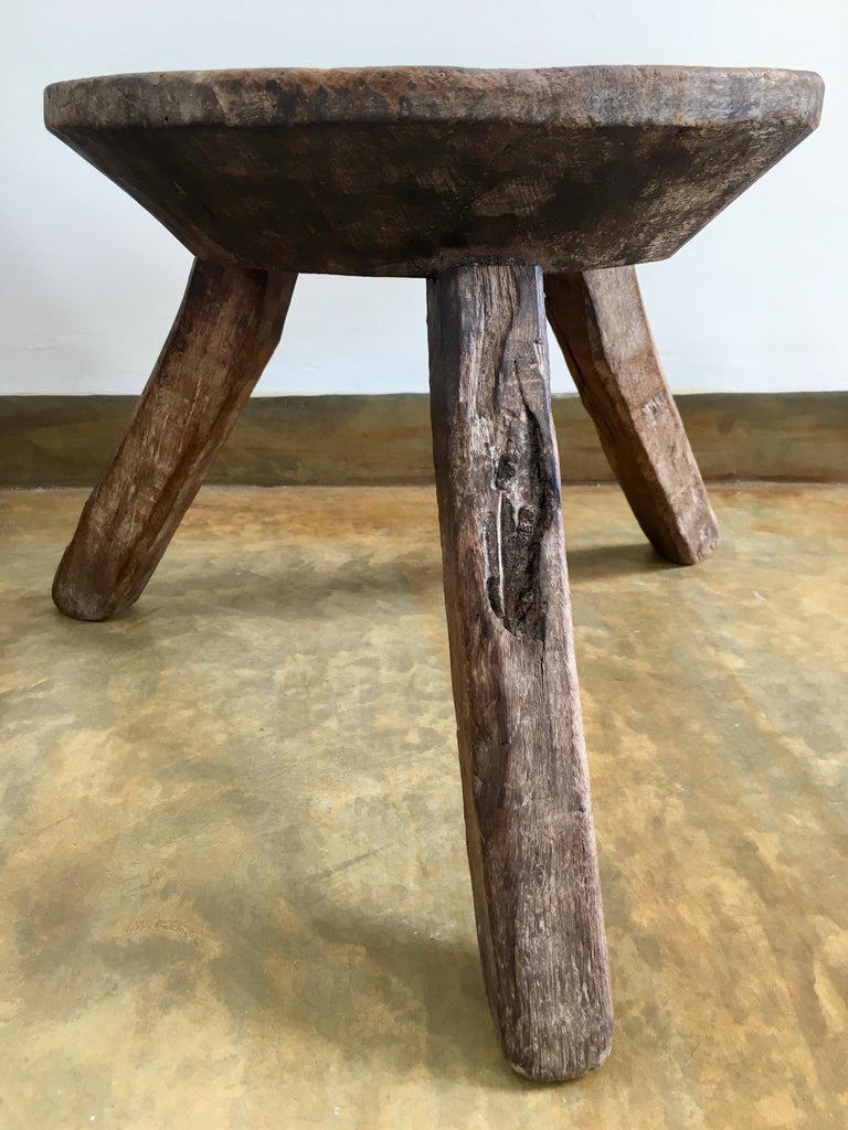 Mesquite Stool, 1940s, Mexico at 1stDibs