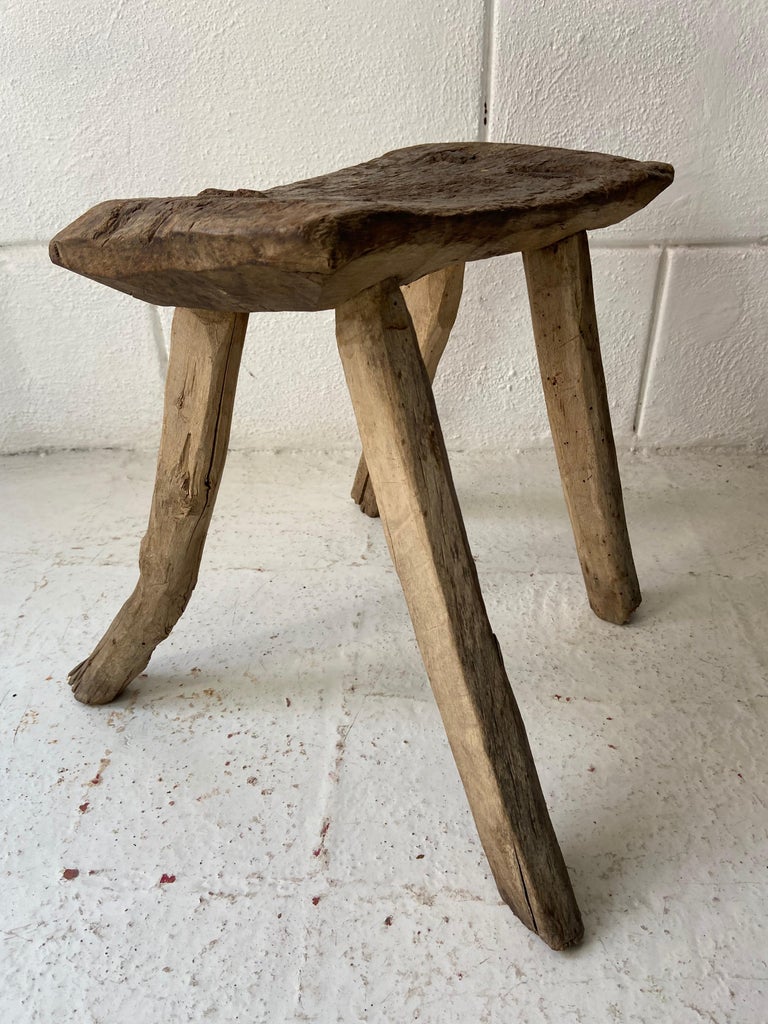 Mesquite Stool from Mexico, circa 1930s at 1stDibs