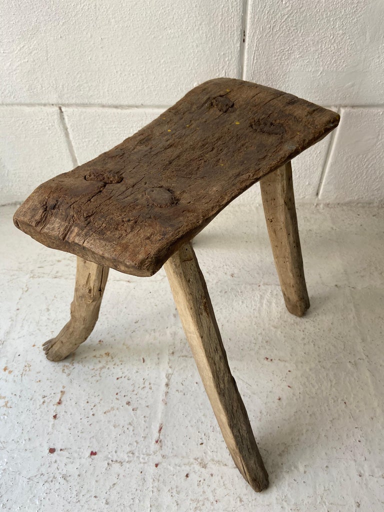Mesquite Stool from Mexico, circa 1930s at 1stDibs