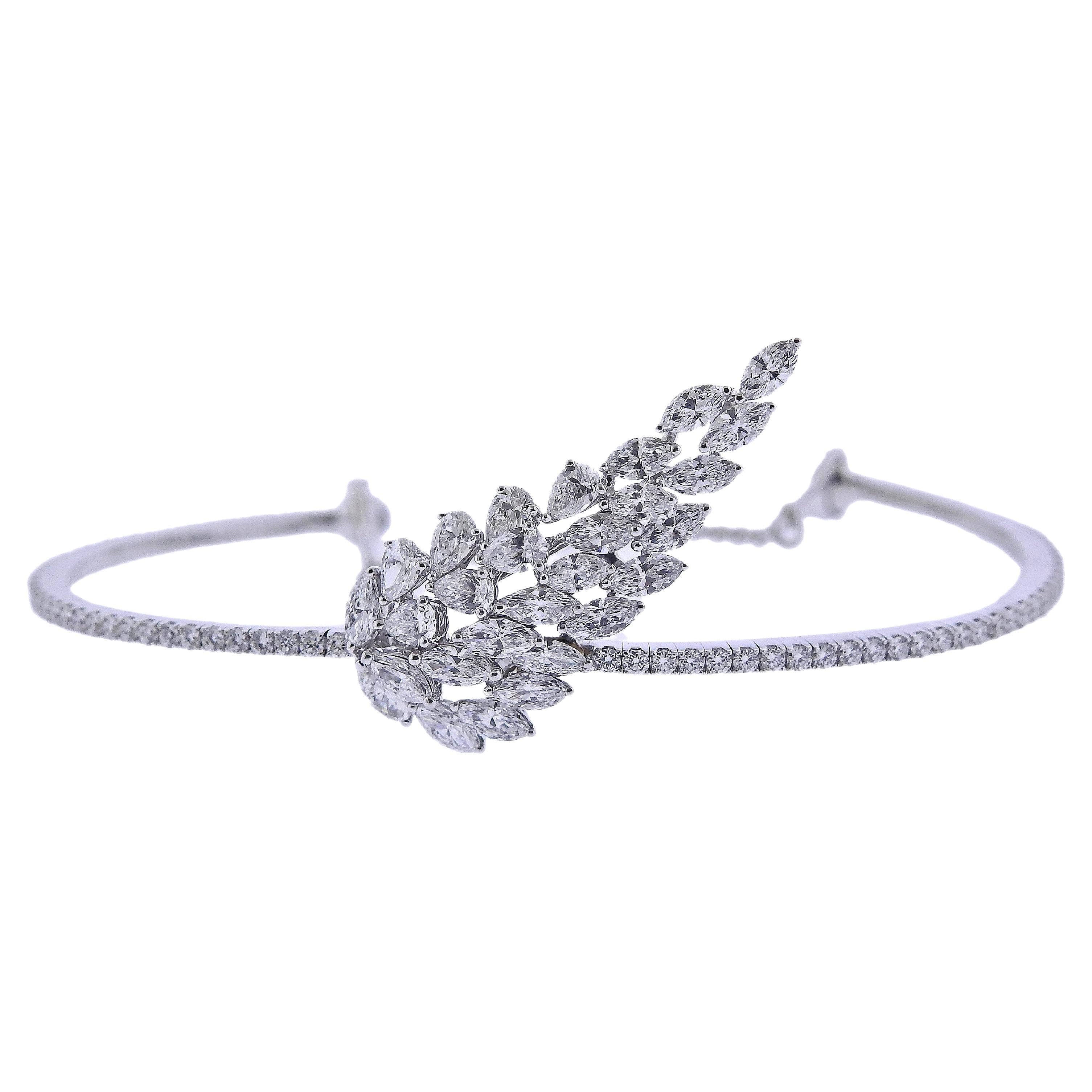 Messika Angel White Gold Diamond Bracelet For Sale at 1stDibs | messika ...