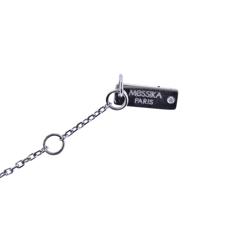 Messika Eden Gold Diamond Chain Bracelet For Sale at 1stDibs