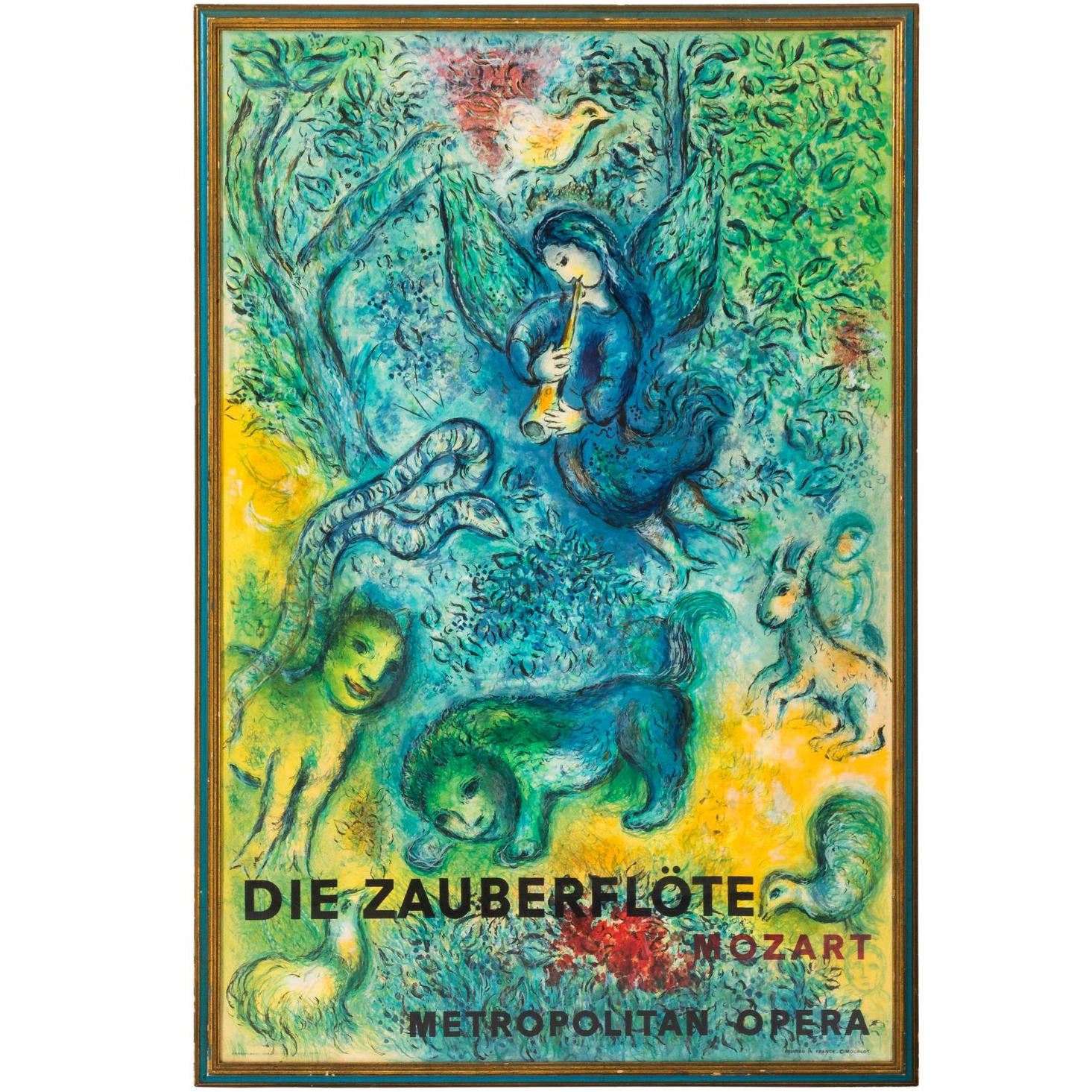 Met Opera Poster by Charles Sorlier, circa 1967 at 1stDibs