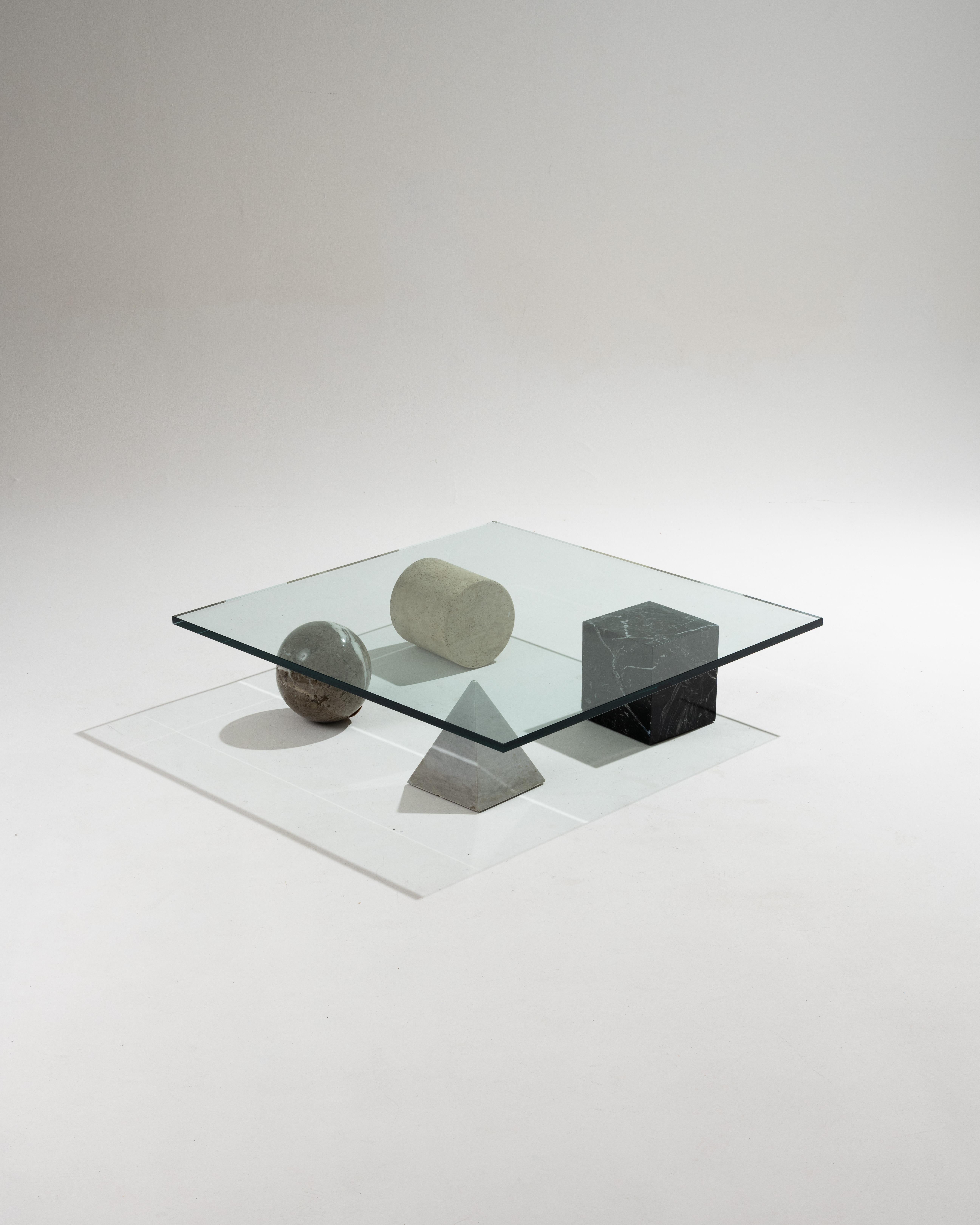 Metafora Coffee Table by Vignelli, 1970s For Sale at 1stDibs