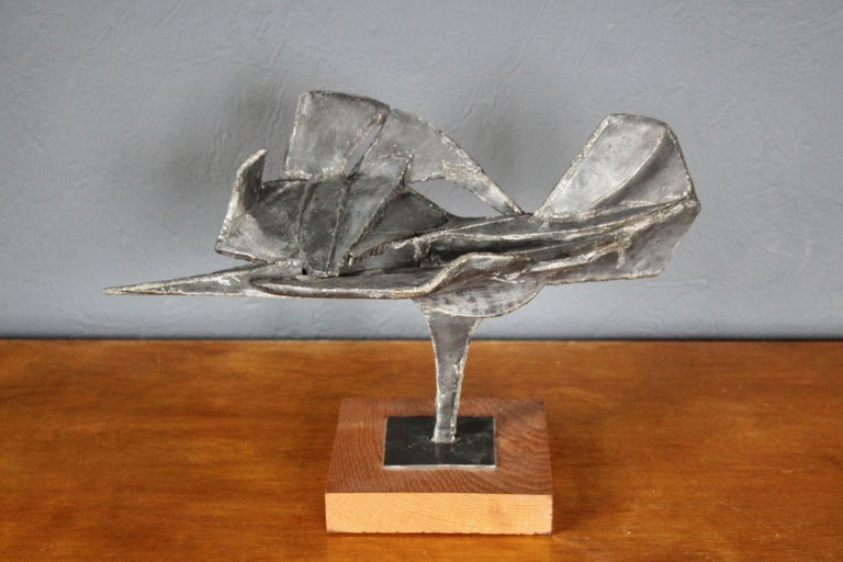 Metal Abstract Sculpture For Sale at 1stDibs