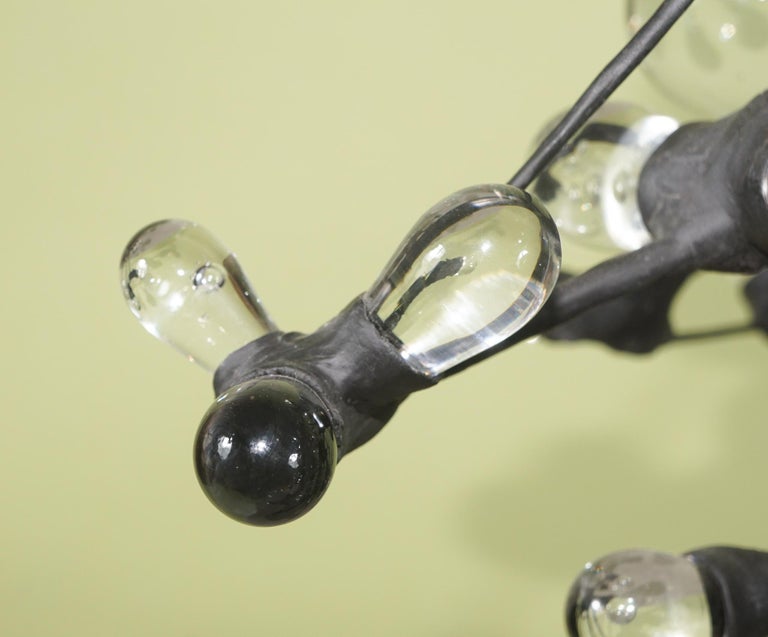 Metal and Crystal Glass Sculpture by Graham Caldwell, 2012 For Sale at ...