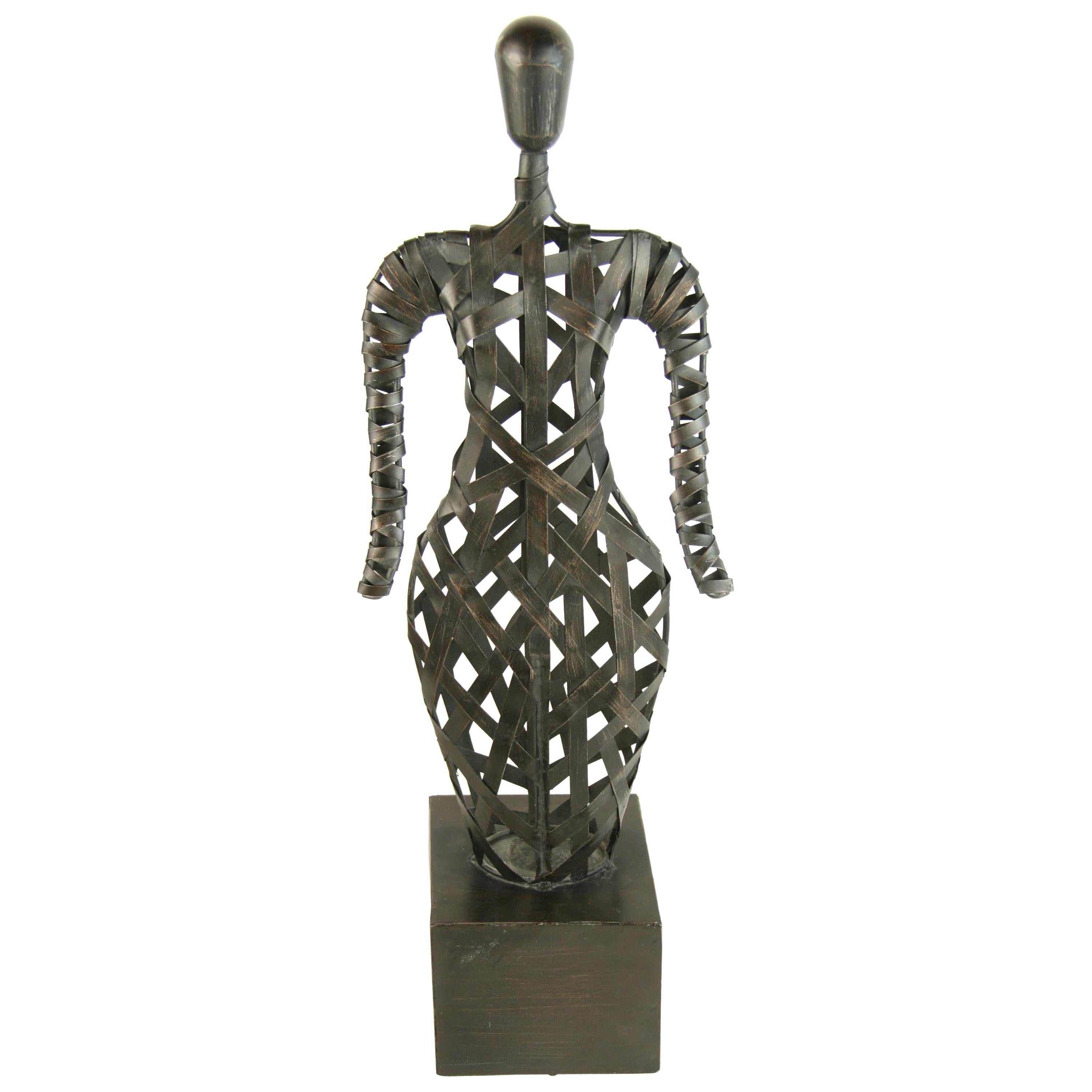 Ted Egri Modern Abstract Metal Sculpture, 1960s, Taos Modernist For ...